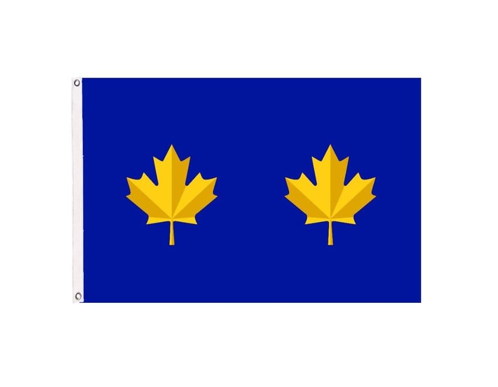 Canadian Rear Admiral alternative Flag with Eyelets