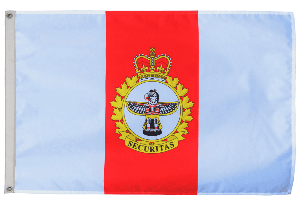 Canadian Security Branch Camp Flag with Eyelets