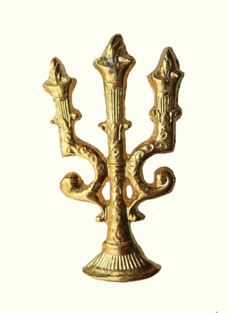 Candelabra Gilded Orange Order Symbol For Collarette - WG005