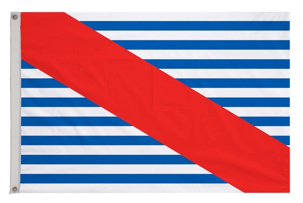 Canelones Department Uruguay Flag with Eyelets