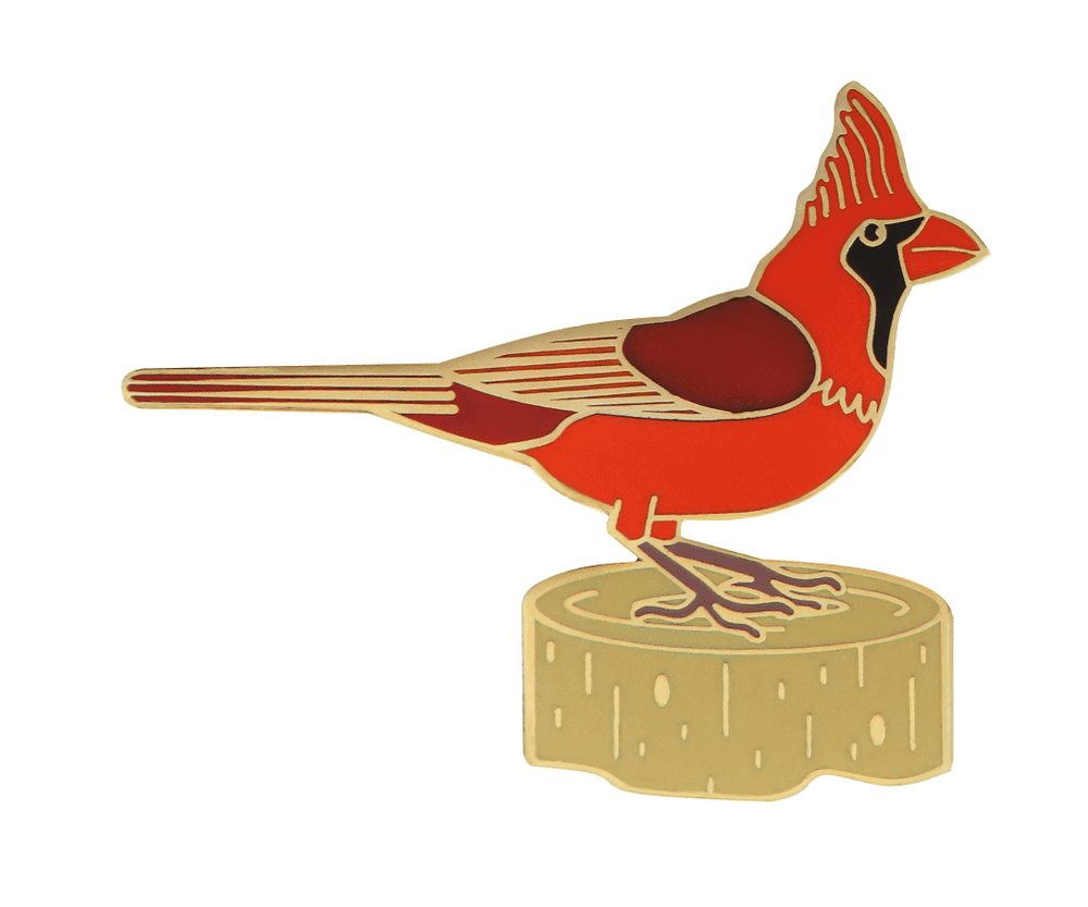 Cardinal Pin Badge