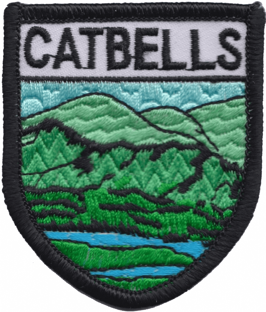 Cat Bells Embroidered Badge