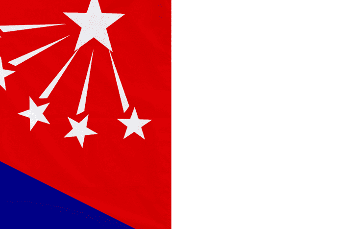 Central Province Papua New Guinea Flag with Eyelets