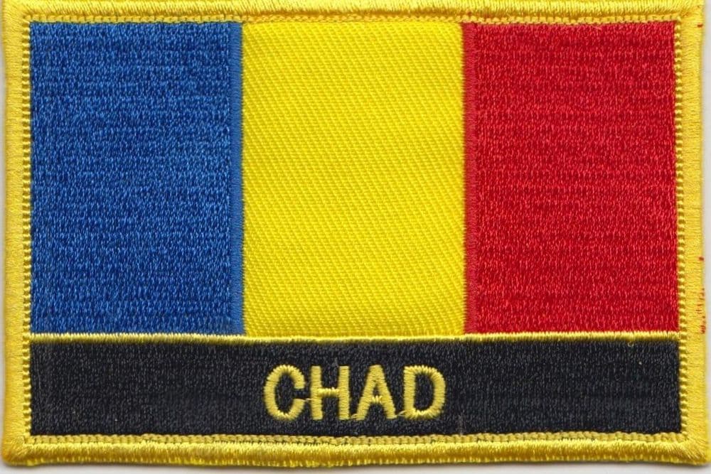 Chad Embroidered Rectangular Patch