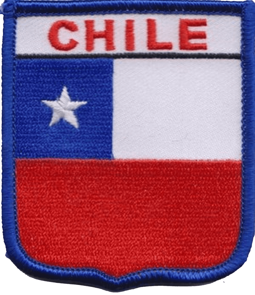Chile Embroidered Patch a288