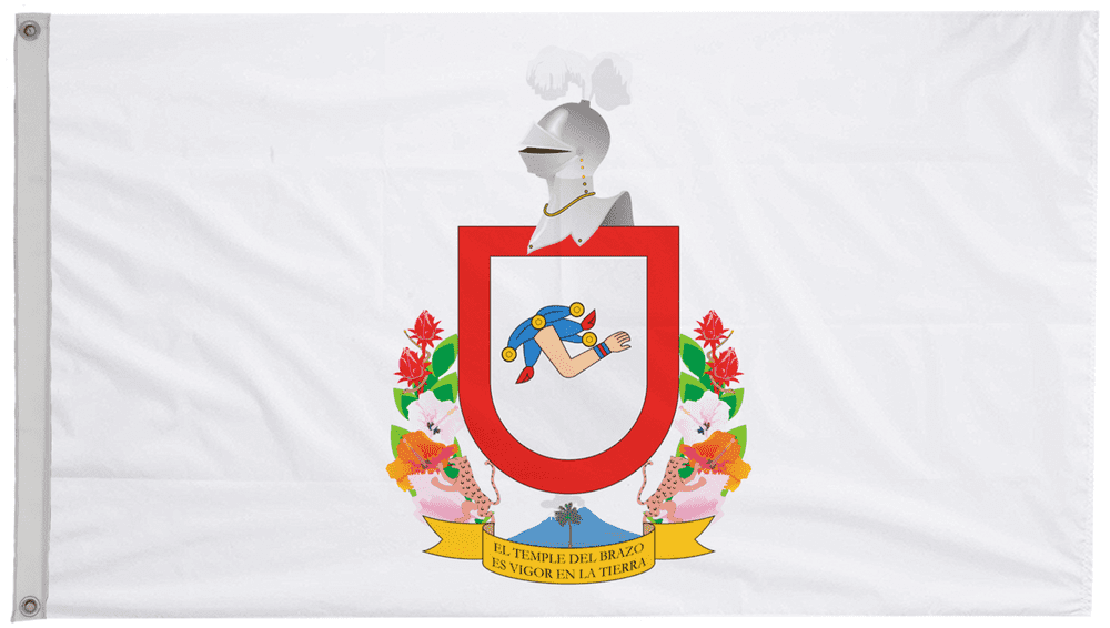 Colima State Mexico Flag with Eyelets