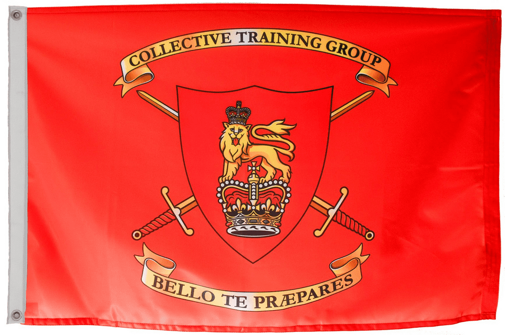 Collective Training Group British Army Flag with Eyelets