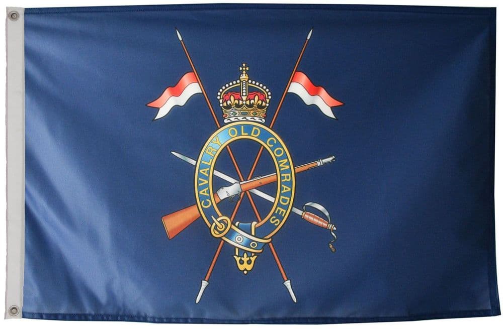 Combined Cavalry Old Comrades Association British Army Flag with Eyelets