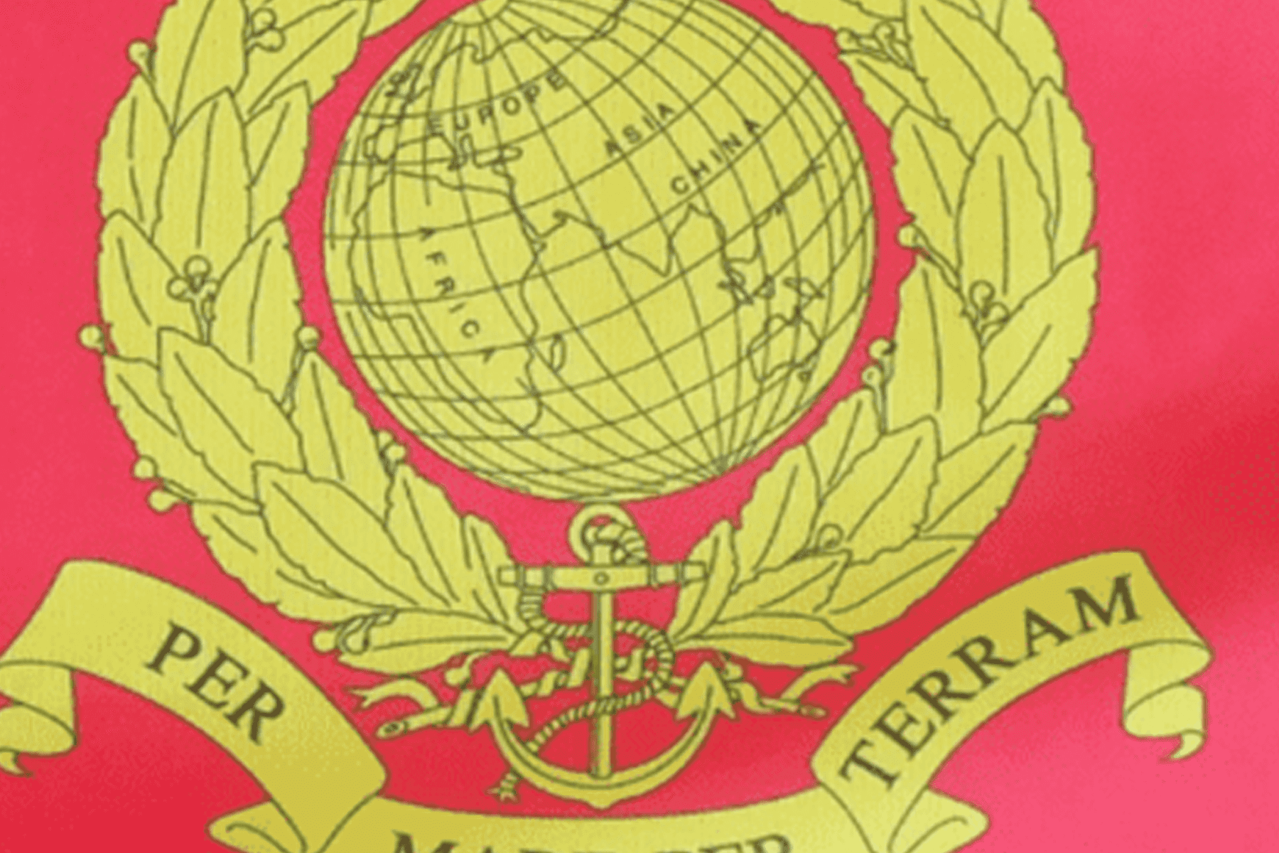 Commando Training Centre Royal Marines Flag with Eyelets