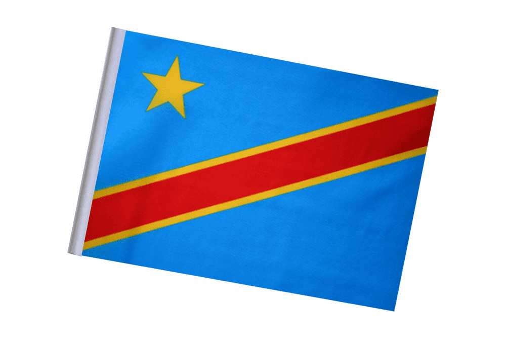 Congo Kinshasa Small Craft Flag