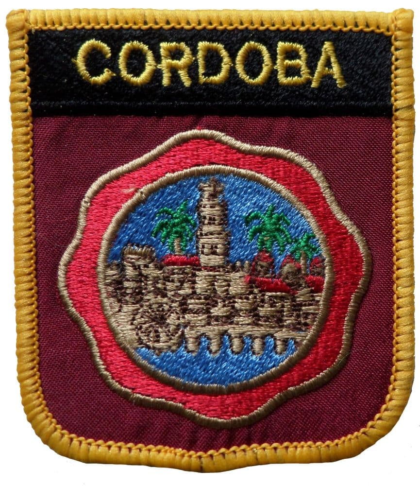 Cordoba Spain Shield Embroidered Patch
