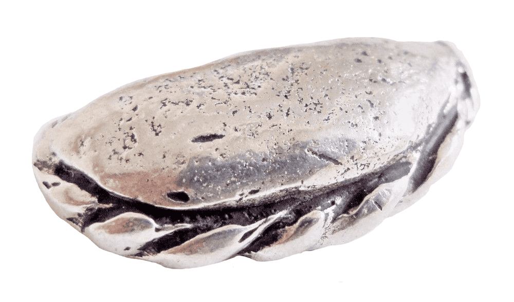 Cornish Pasty Traditional Solid Pewter Ornament - Hand Made in Cornwall