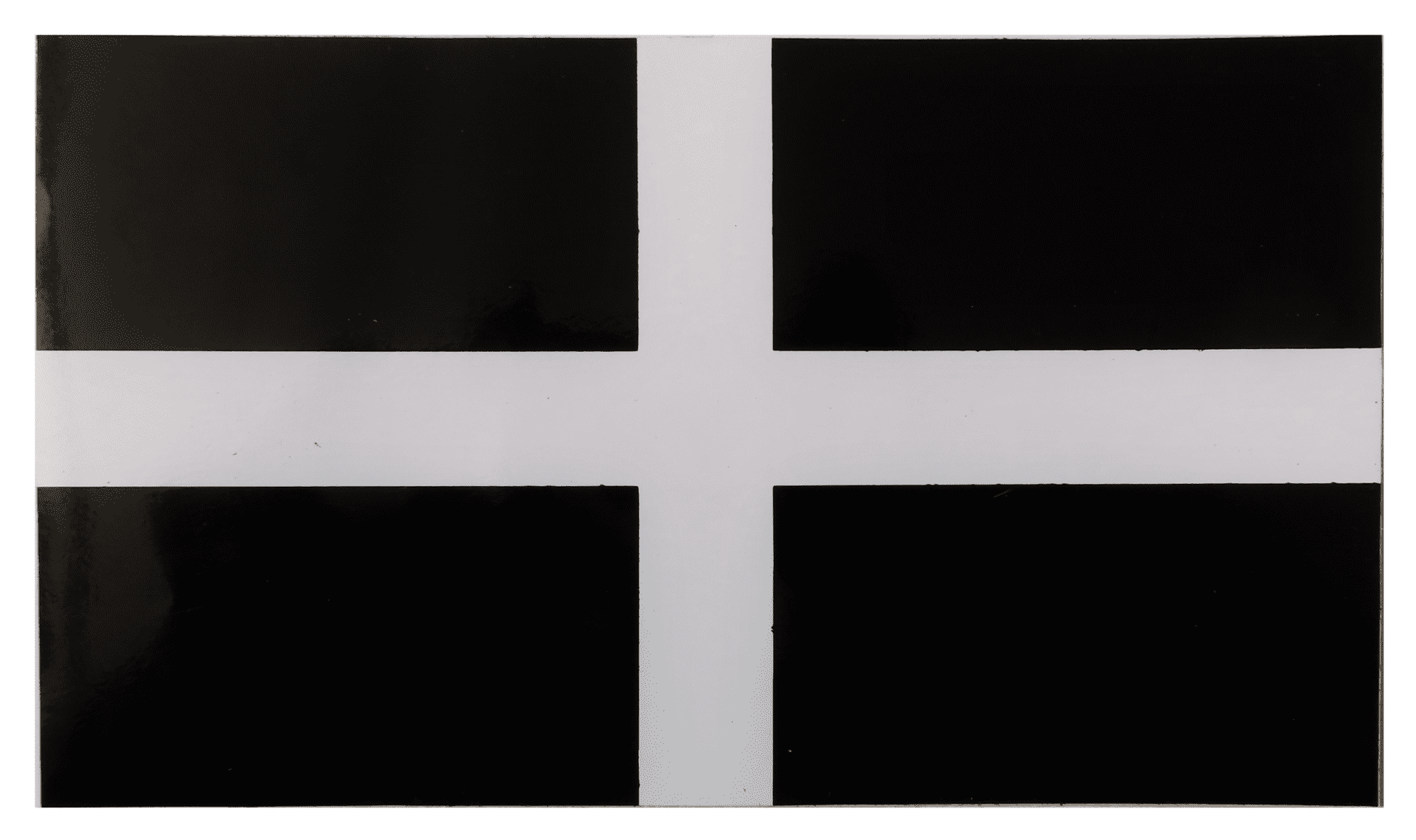 Cornwall County Flag Car Bumper Sticker