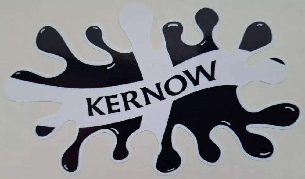 Cornwall Kernow Splat Window Bumper Sticker