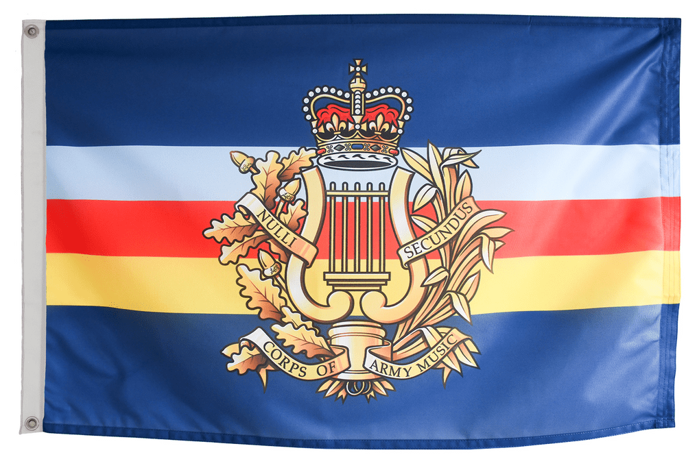 Corps of Army Music British Army Flag with Eyelets