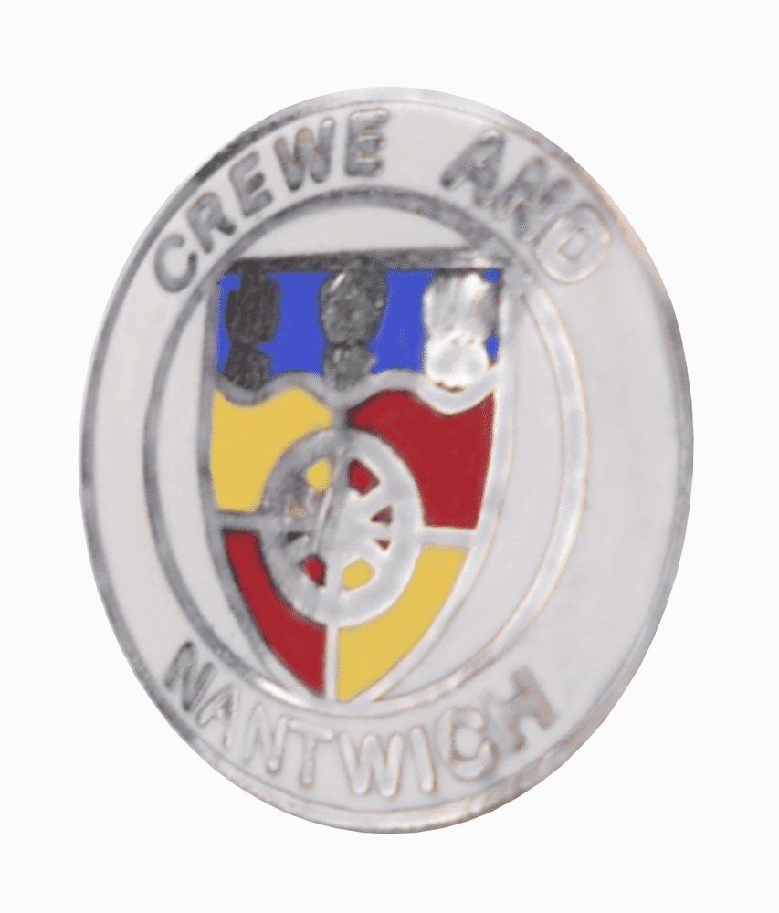 Crewe and Nantwich Town Pin Badge