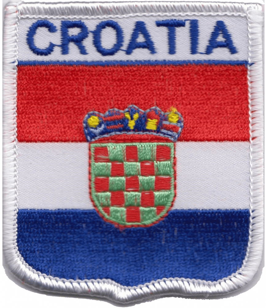 Croatia Embroidered Patch a275