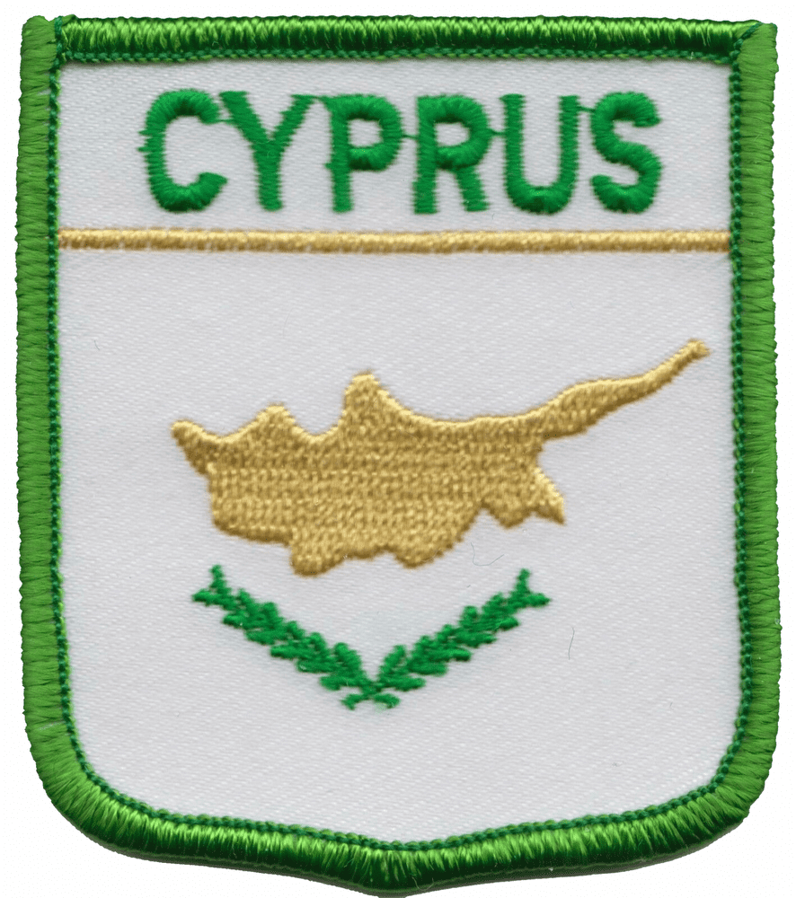 Cyprus Embroidered Patch a165