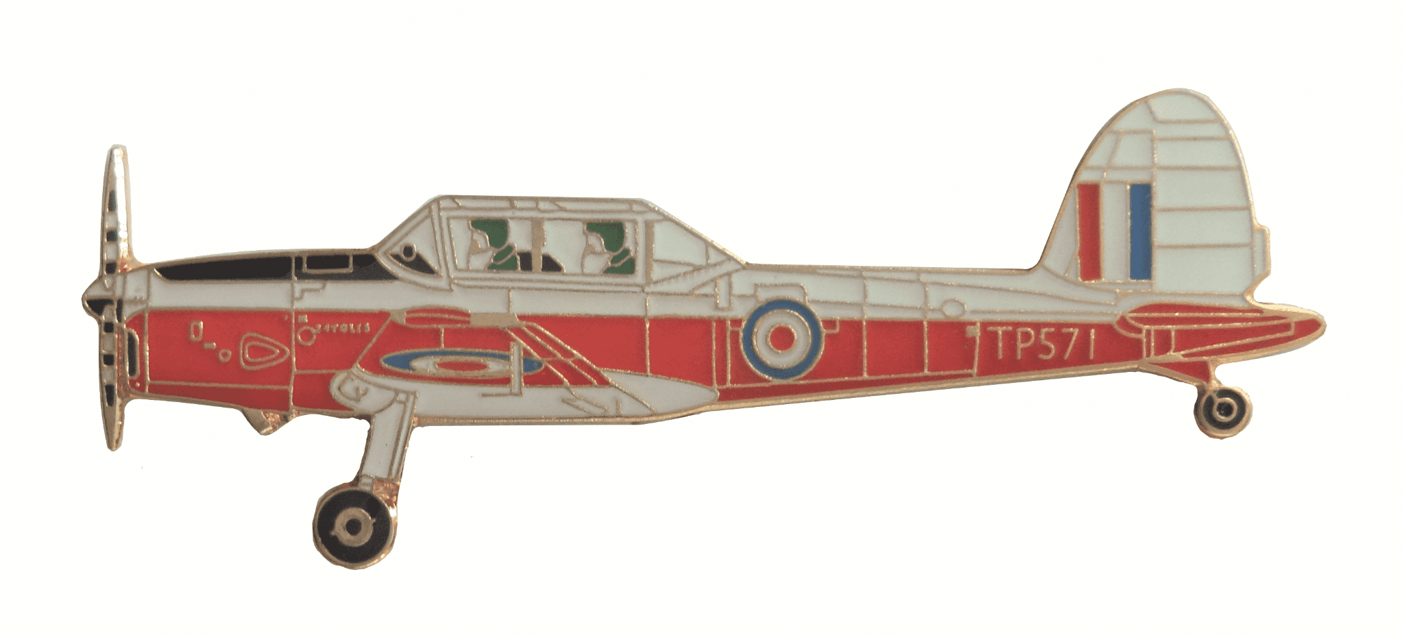 de Havilland Canada DHC-1 Chipmunk Royal Air Force RAF Pin Badge
