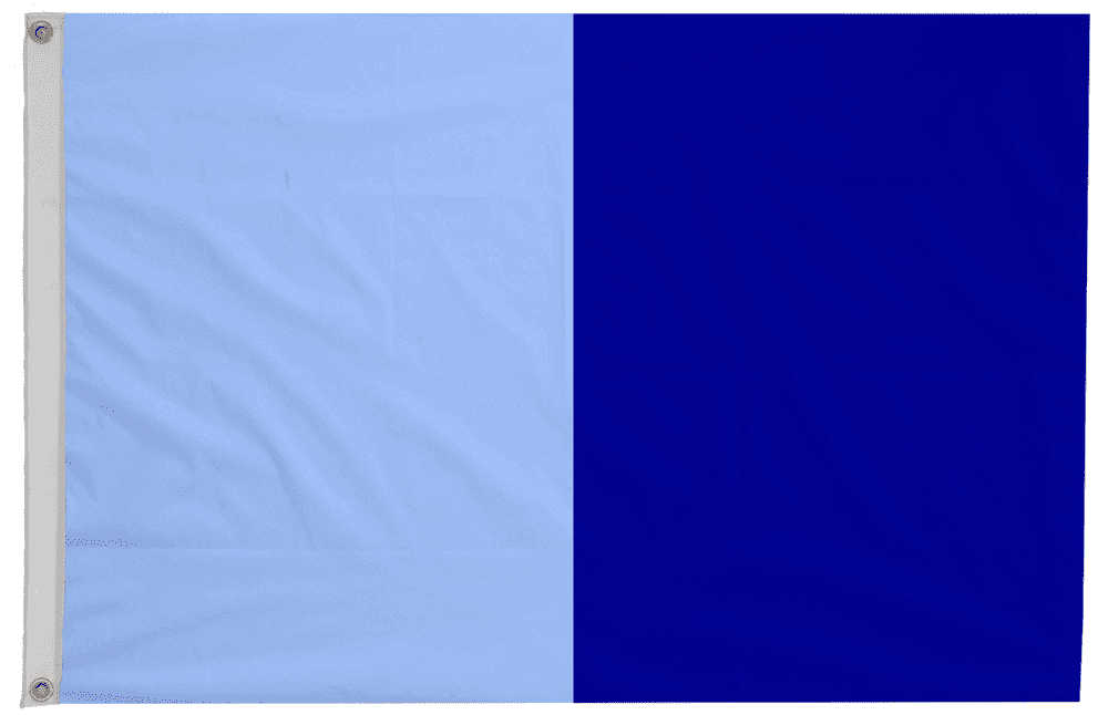 Dublin GAA County Colours Ireland Flag with Eyelets