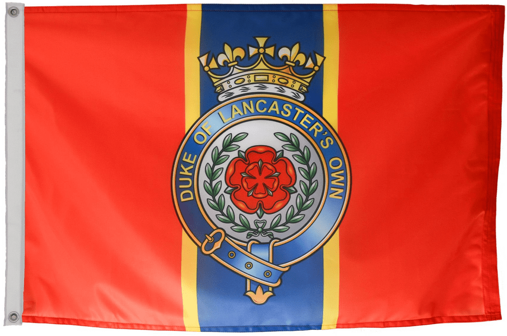 Duke of Lancaster s Own Yeomanry British Army Flag with Eyelets