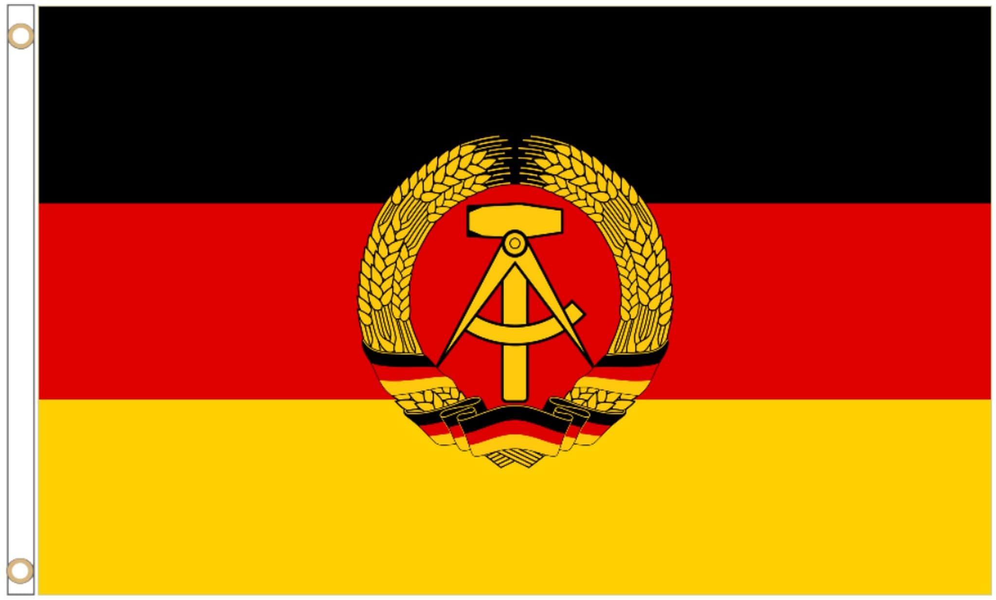 East Germany German Democratic Republic GDR 1959 to 1990 Polyester Flag