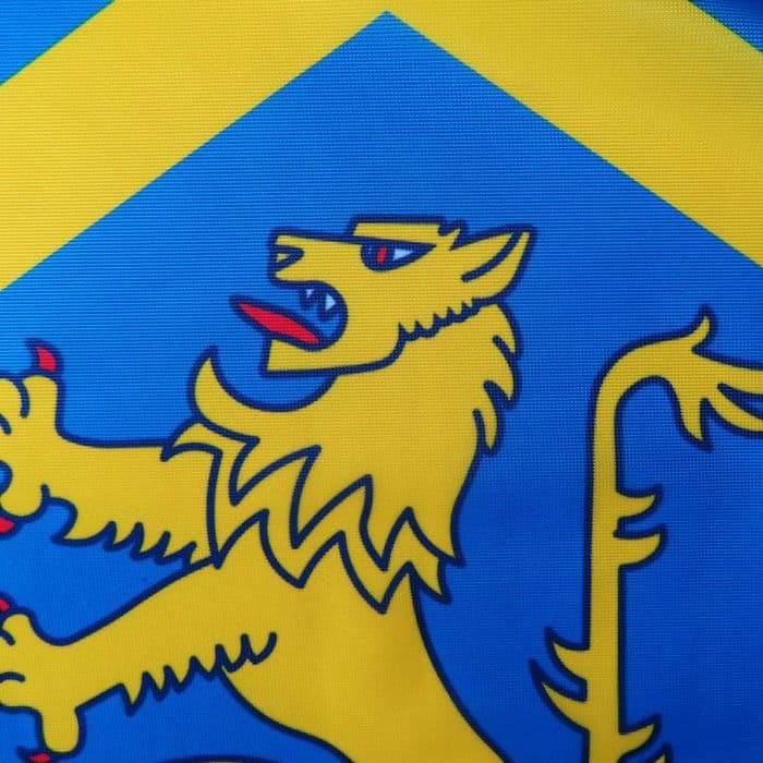 East Lothian Lodainn an Ear Flag with Eyelets