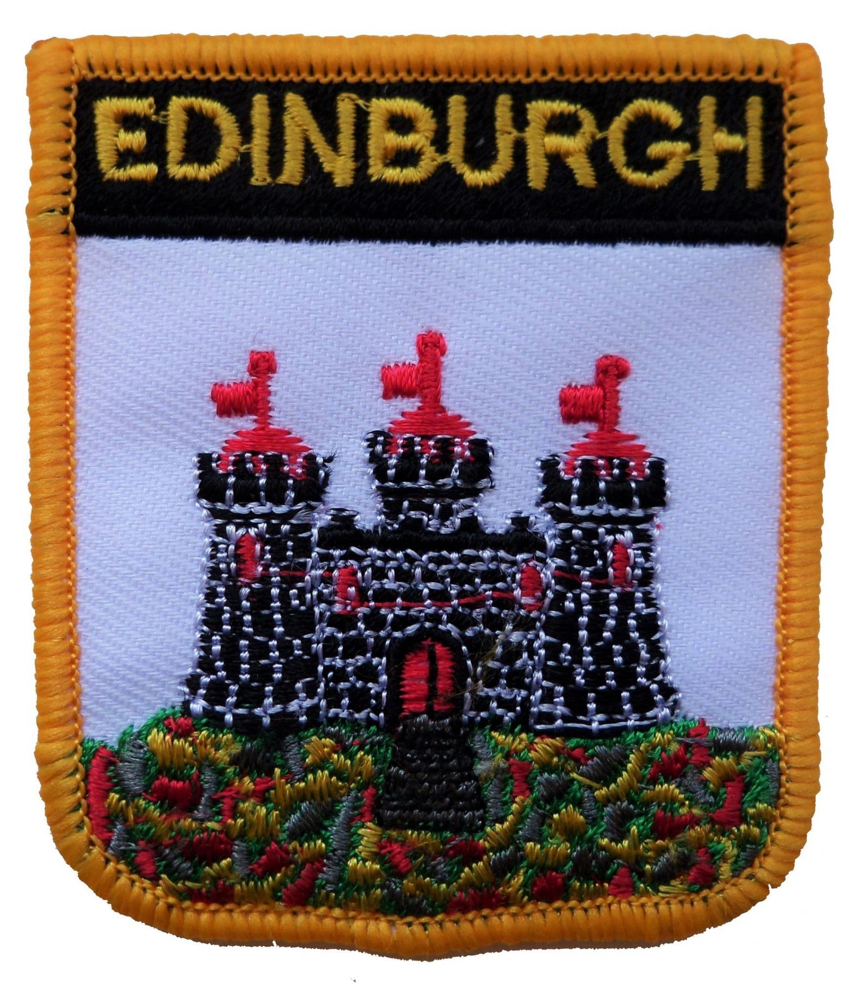 Edinburgh Scotland Shield Embroidered Patch