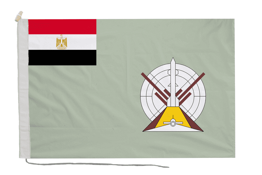 Egyptian Air Defense Forces Flag with Rope & Toggle