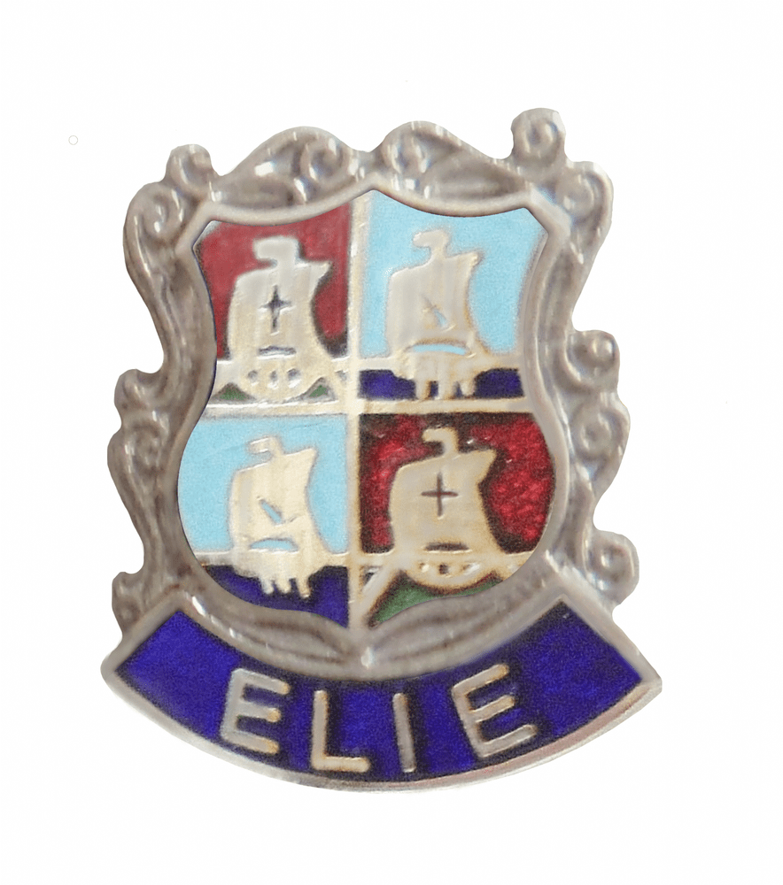 Elie Town Pin Badge