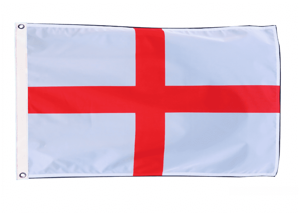 England Flag with Eyelets