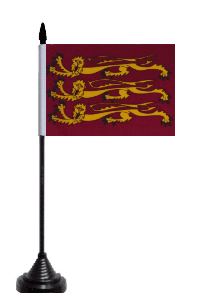 England Richard I The Lionheart Table Flag