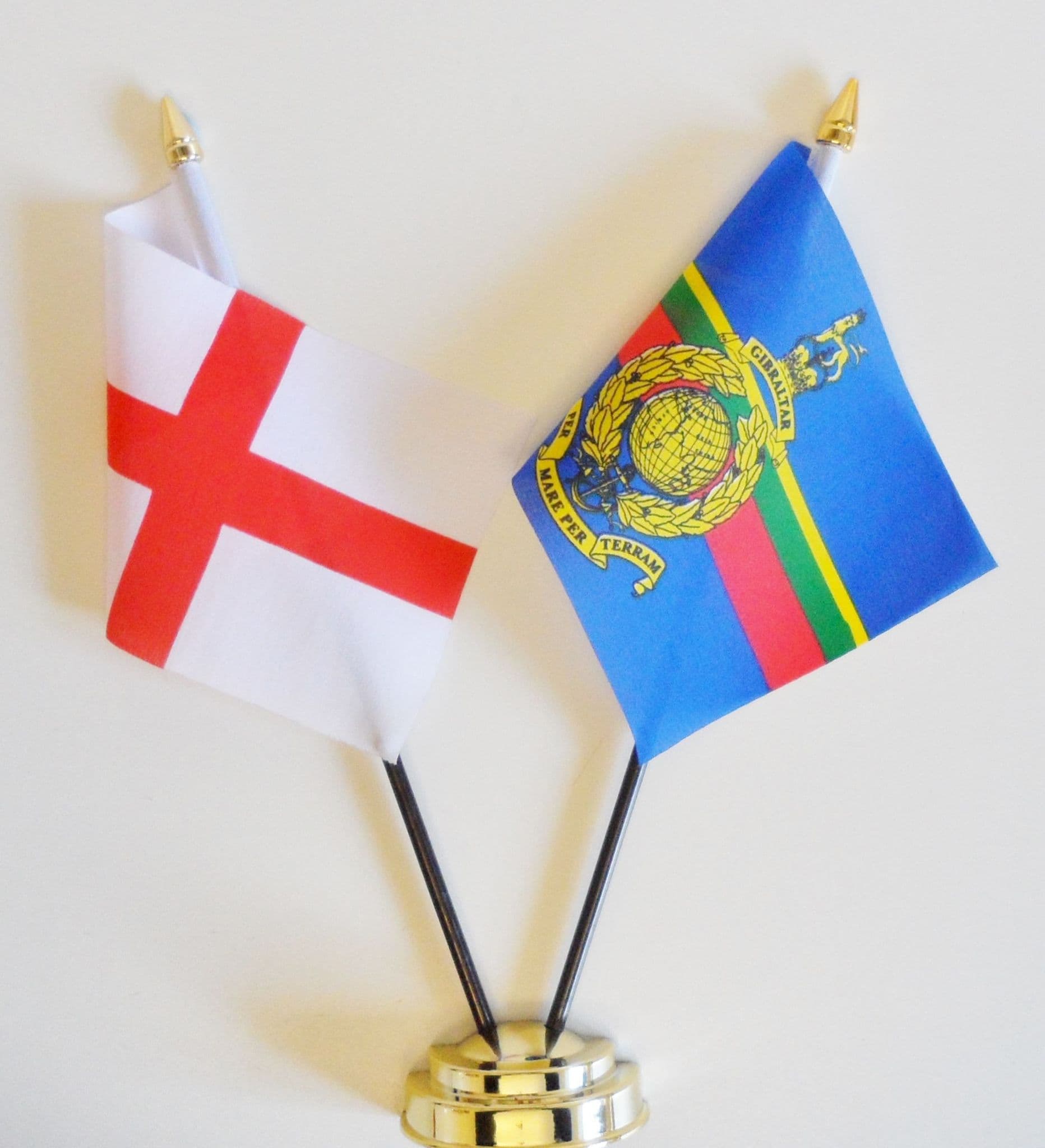 England & Royal Marine Corps Friendship Table Flag