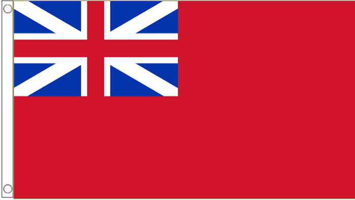 England Royal Navy Red Ensign 1707 to 1800 3 x2 90cm x 60cm Flag