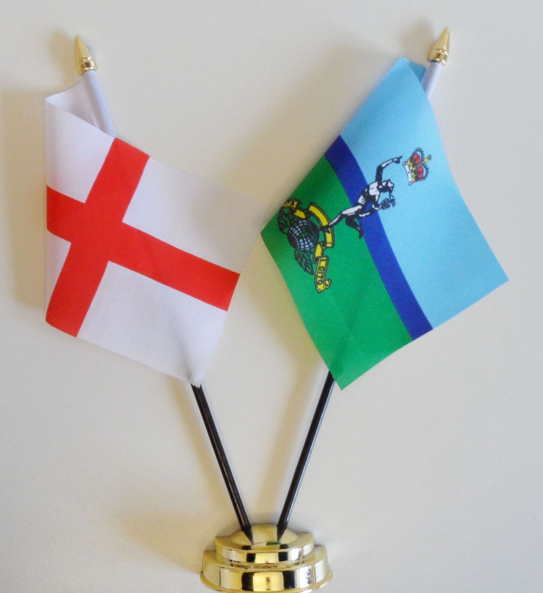 England & Royal Signals Friendship Table Flag