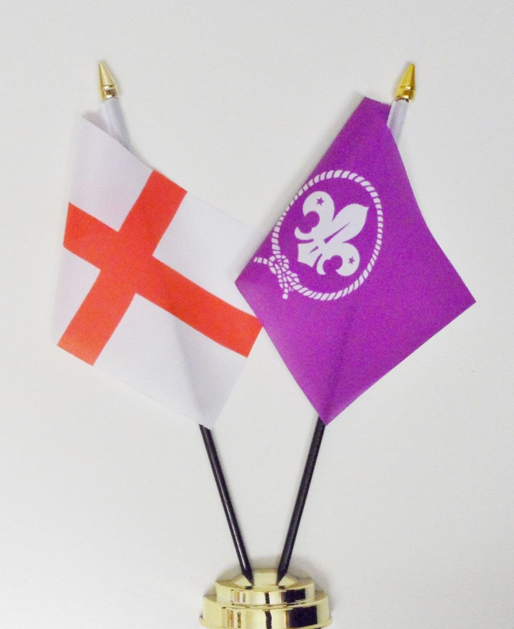 England & Scout Movement Friendship Table Flag