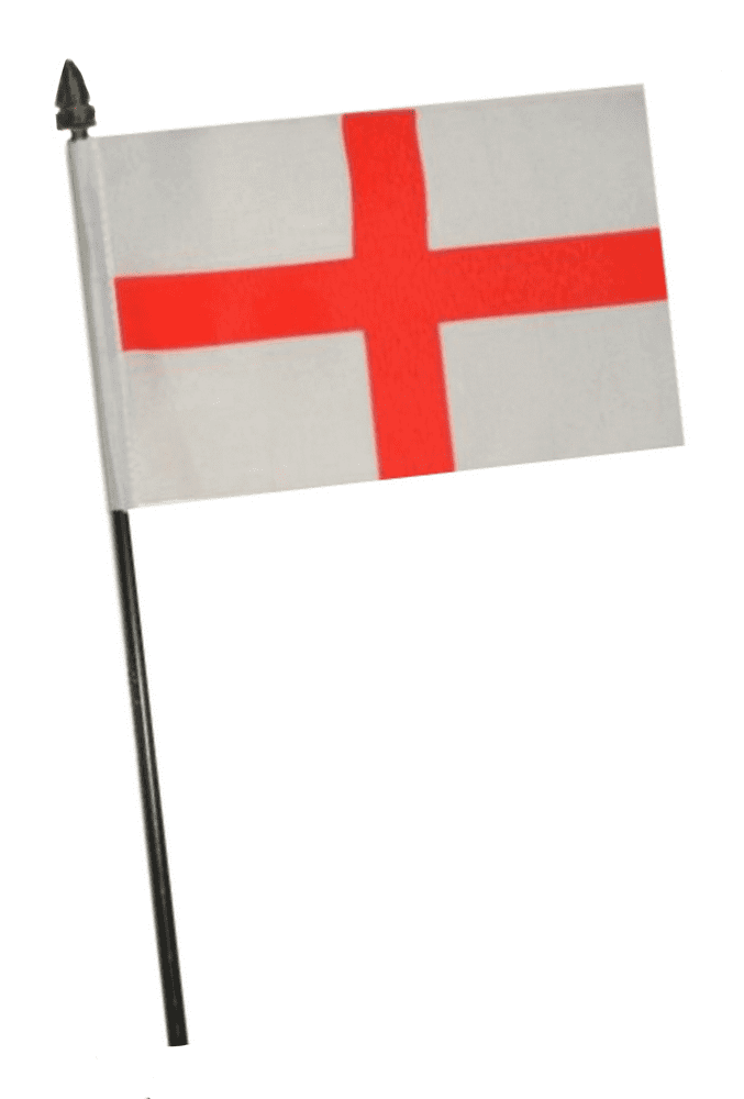 England Small Hand Waving Flag