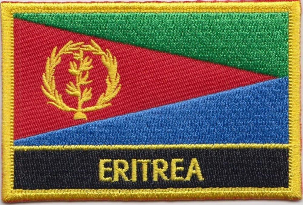 Eritrea Embroidered Rectangular Patch