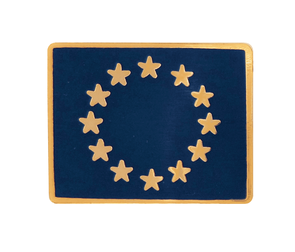European Union EU Flag Pin Badge