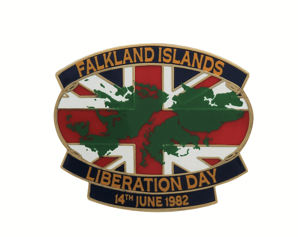 Falkland Islands Liberation Day Pin Badge