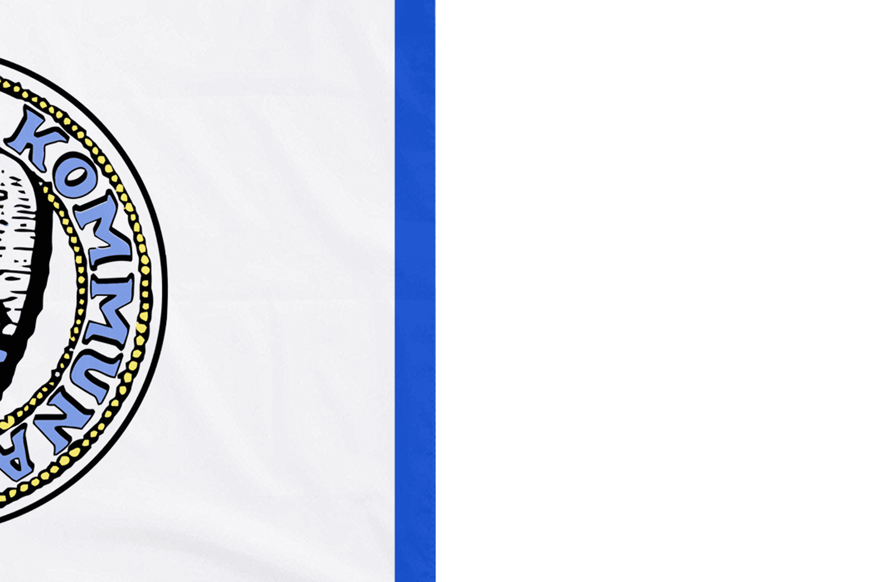 Faroe Islands Capital City Tórshavn Flag with Eyelets