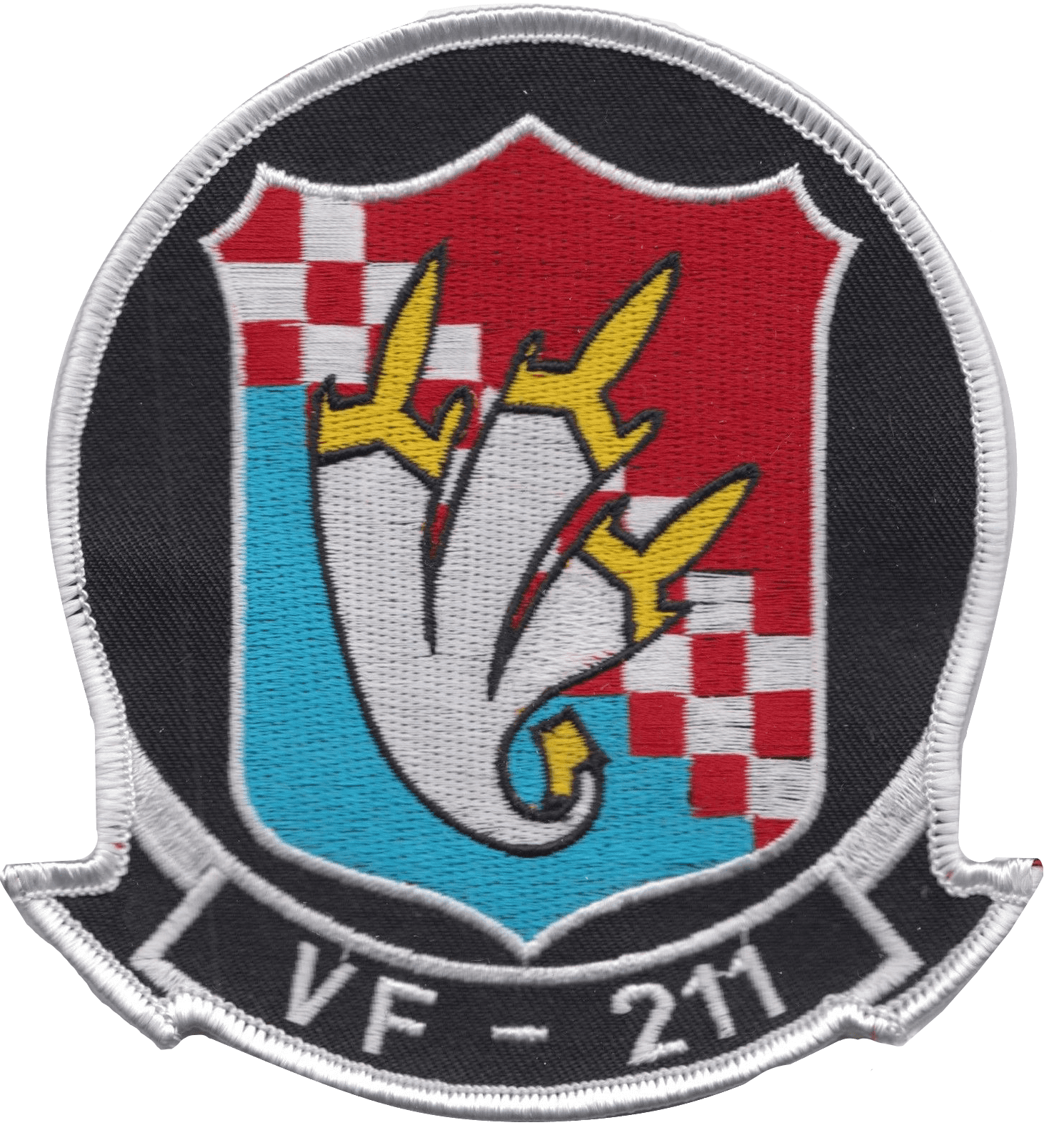Fighter Squadron 211 VF-211 United States Navy USN Embroidered Patch