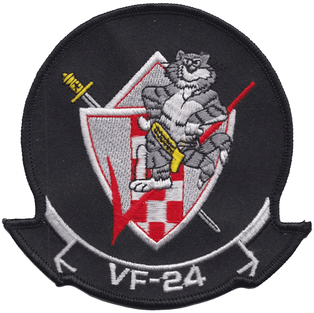 Fighter Squadron 24 VF-24 United States Navy USN Embroidered Patch