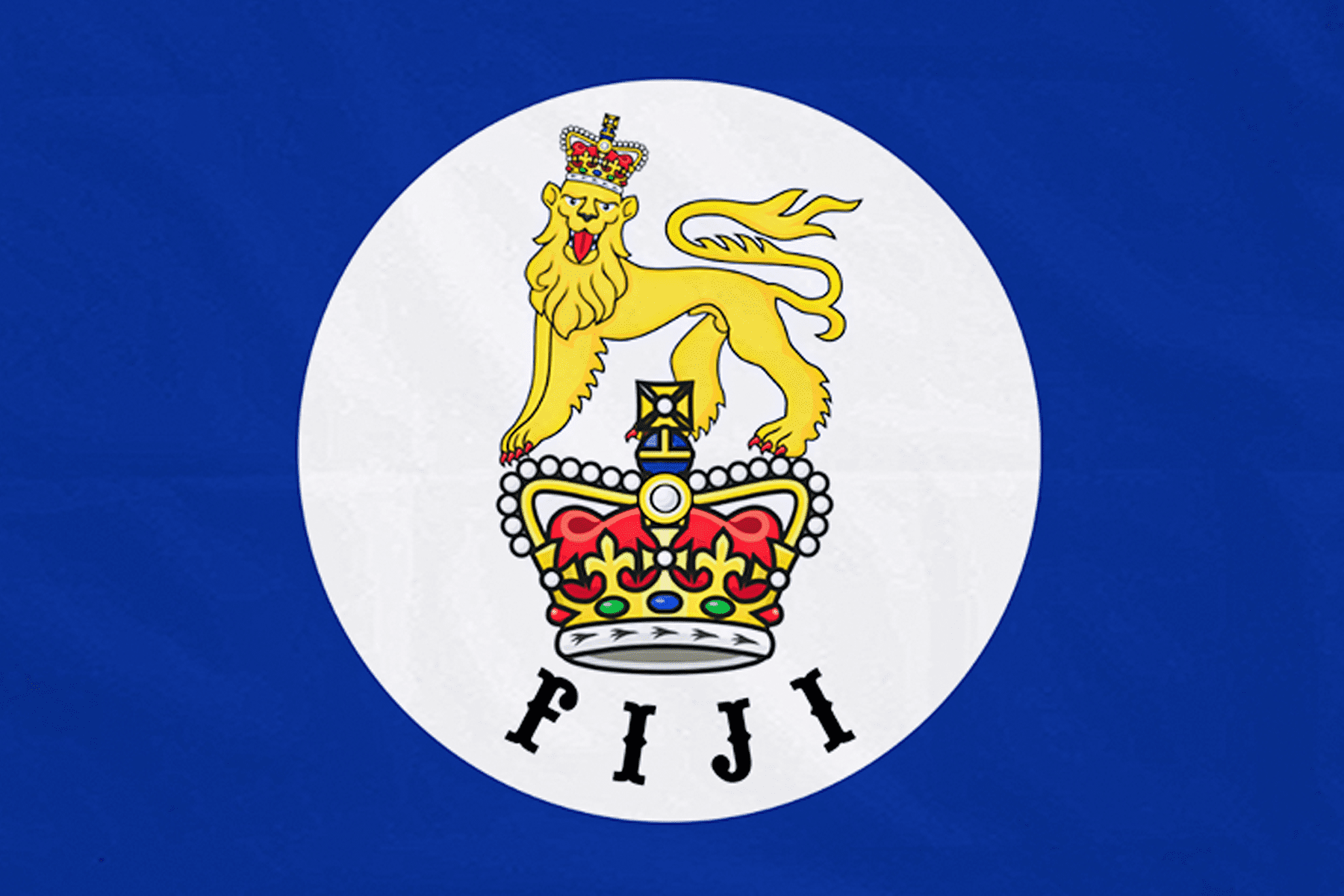 Fiji 1883 to 1903 Flag with Eyelets