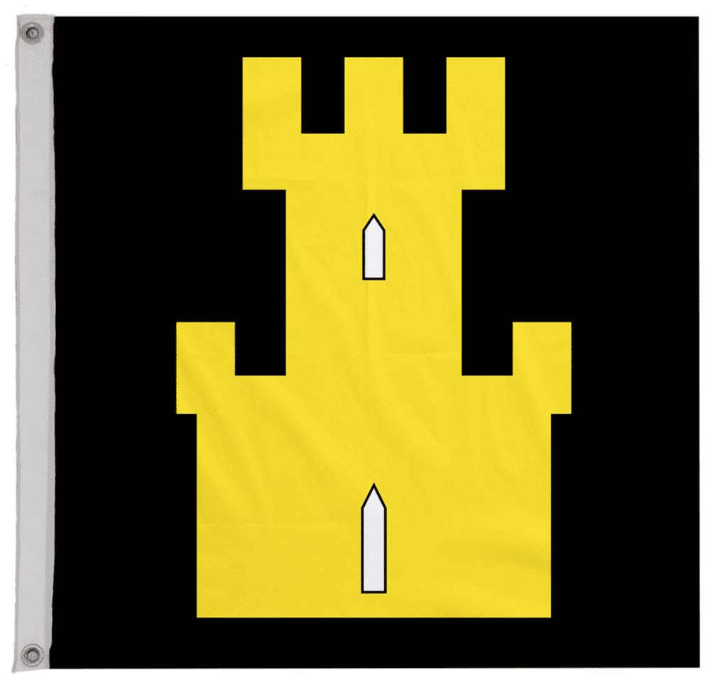 Finnmark County Norway Flag with Eyelets