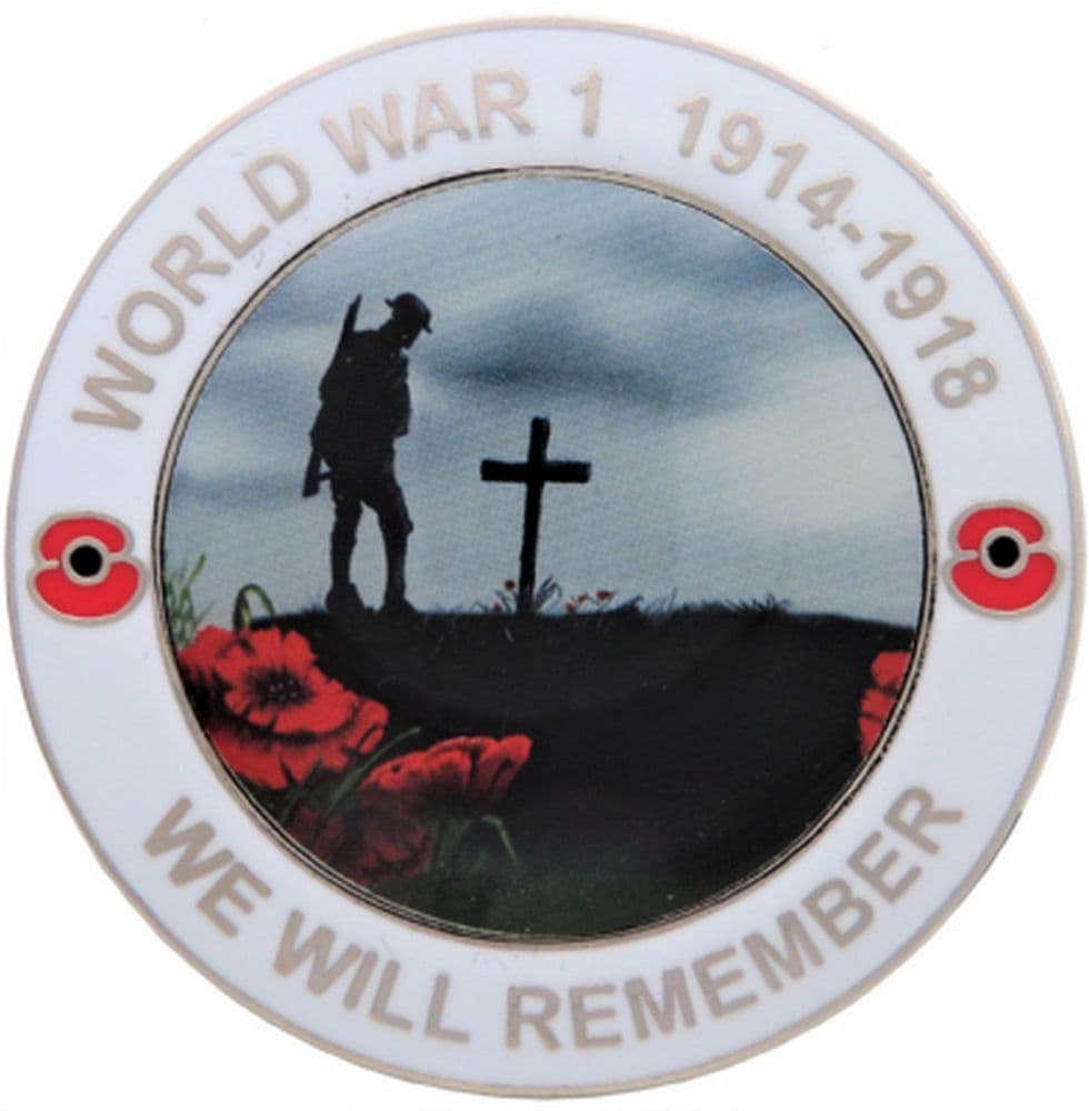 First 1st World War 1 WW1 Centenary We Will Remember Commemorative Coin ...