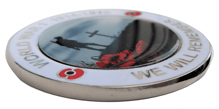 First 1st World War 1 WW1 Centenary We Will Remember Commemorative Coin ...