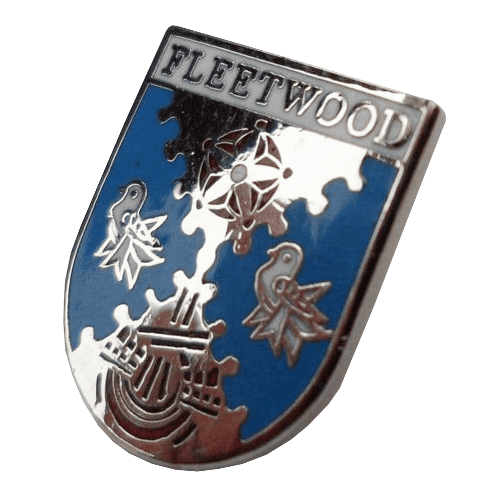 Fleetwood Town Shield Pin Badge