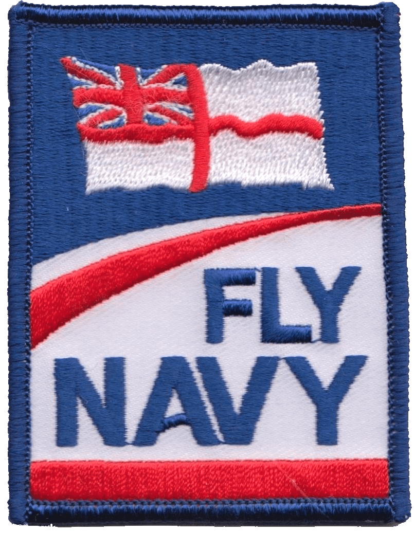 Fly Navy Royal Navy RN Fleet Air Arm FAA Logo MOD Embroidered Patch