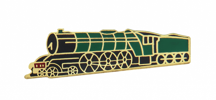 Flying Scotsman Train Steam Locomotive LNER Pin Badge